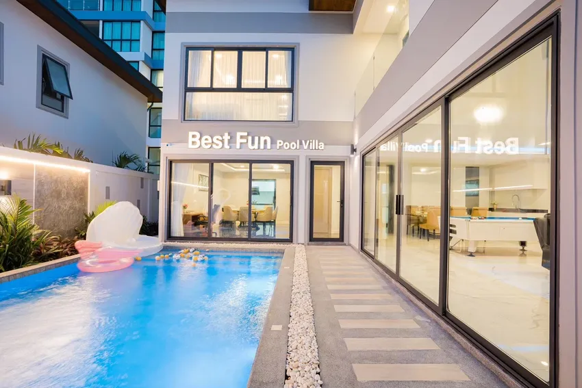 Best Fun Pool Villa - พัทยา | จองเลยที่ Shopmung